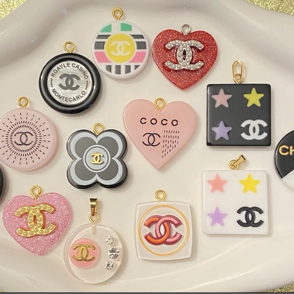 CHANEL | Accessories | Chanel Logo Charms Collection Vintage | Poshmark